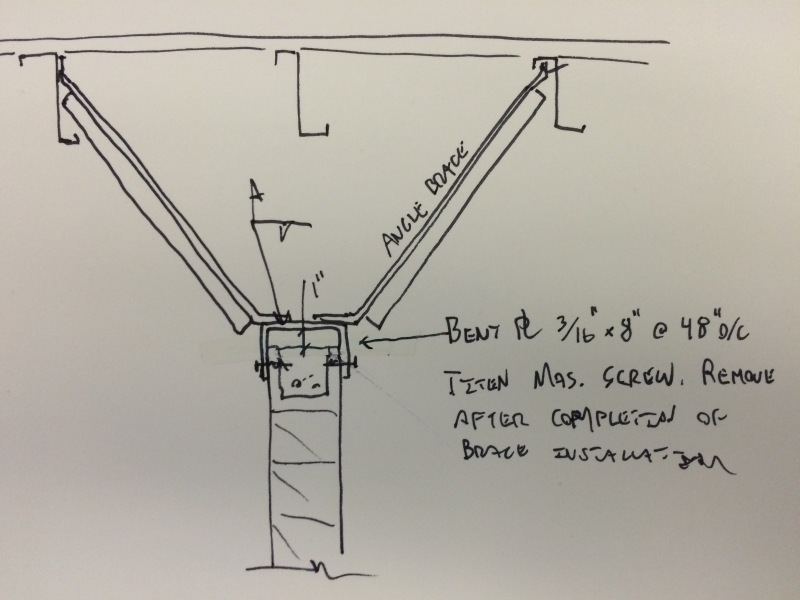CMU Partition Wall Bracing at Metal Roof Deck - Structural engineering ... CMU Partition Wall Bracing at Metal Roof Deck - Structural engineering ...