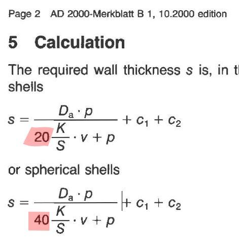 AD 2000 CODE CYLINDER FORMULA under inner pressure? | Eng-Tips