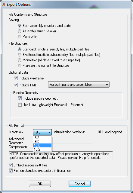 JT FILE EXPORT ERROR | Eng-Tips