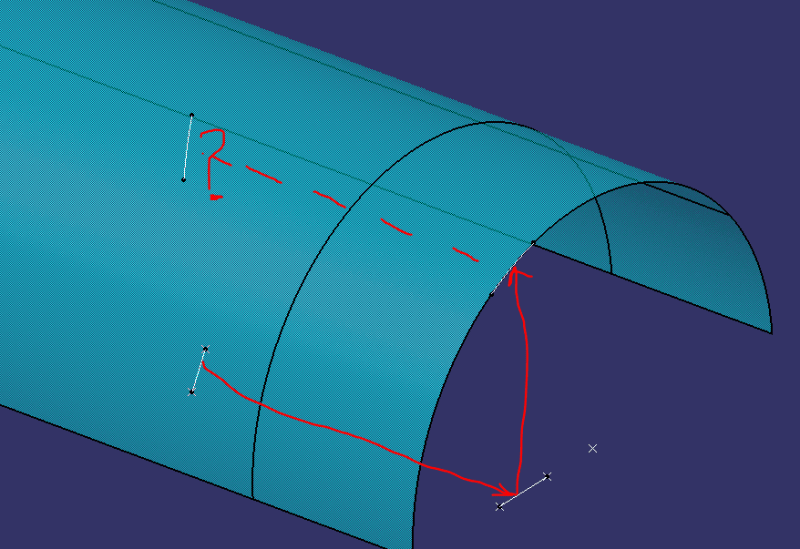 Developed 2D to folded surface | Eng-Tips