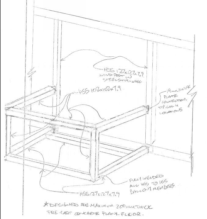 CSA A23.1 expoure class F concrete for exterior balconies | Eng-Tips