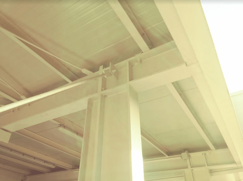 Steel console canopy - additional columns | Eng-Tips