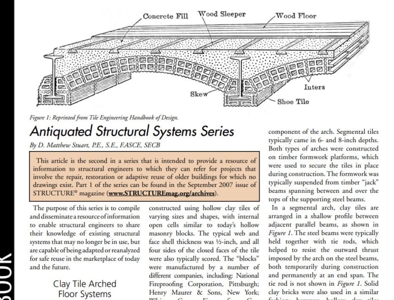 Masonry vault in-plane stiffness - Structural engineering general ...