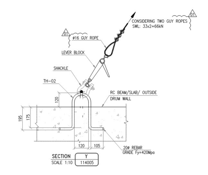 Tension Hook Anchorage Design In Concrete Structural Engineering