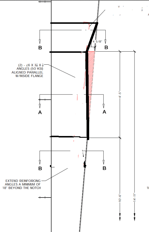 Notched Column Reinforcing | Eng-Tips
