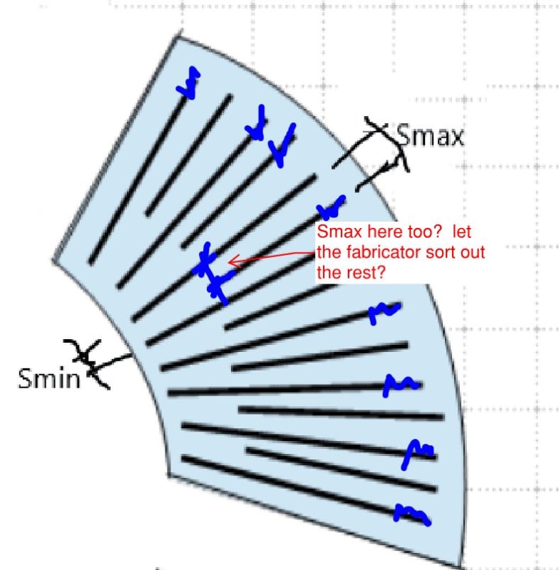 Rebar Detailing in Curved Structure | Eng-Tips