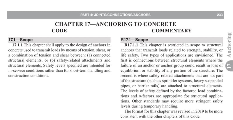 Anchor embedement length - Structural engineering general discussion - Eng-Tips