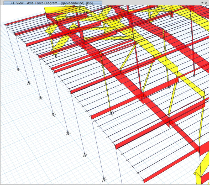 portal frame gable end wind load analysis | Page 2 | Eng-Tips