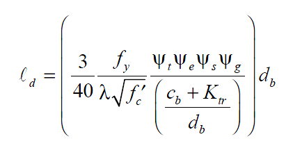 Rebar Development Length vs Anchors | Eng-Tips