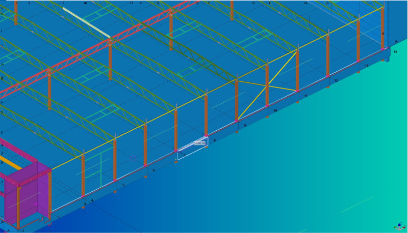 Large live load on floor that's supported on a perimeter socle beam ...