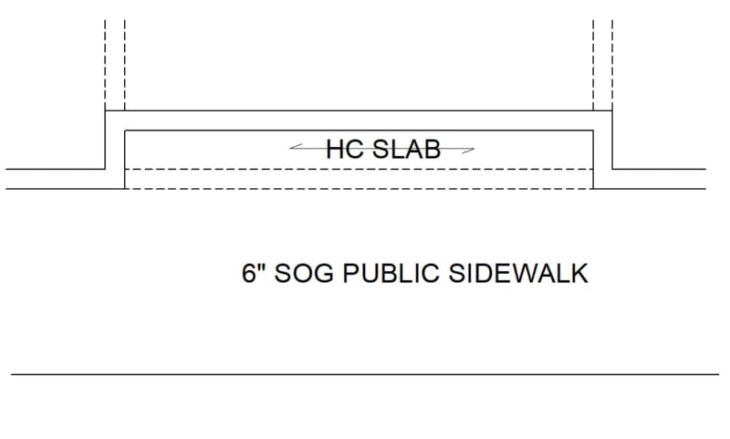 Structural Live Load for a Sidewalk | Eng-Tips