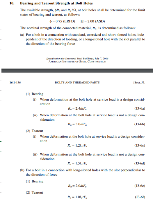 Bearing Strength Formula at Luke Earsman blog