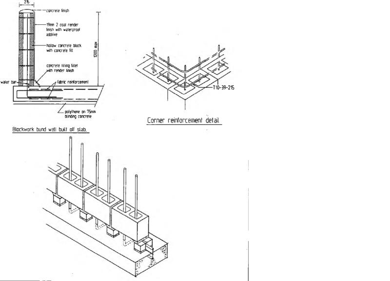 CMU Block Wall For Retaining Liquid Structural Engineering General CMU Block Wall For Retaining Liquid Structural Engineering General