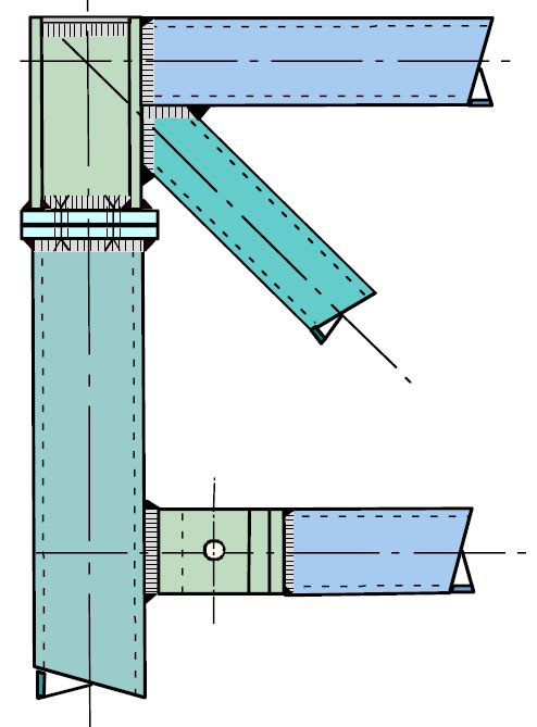 SHS truss to HEB column connection - Structural engineering general ...