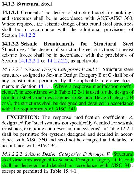 special vs ordinary cantilevered column continued, still clear as mud ...
