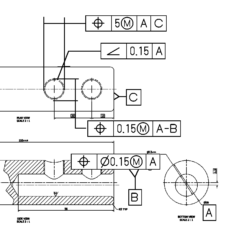 Gdandt For Threaded Holes Drafting Standards Gdandt And Tolerance Analysis