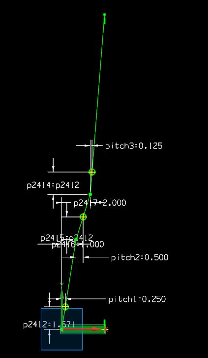 How to create a variable pitch helix in NX? | Eng-Tips