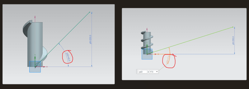 How to create a variable pitch helix in NX? | Eng-Tips