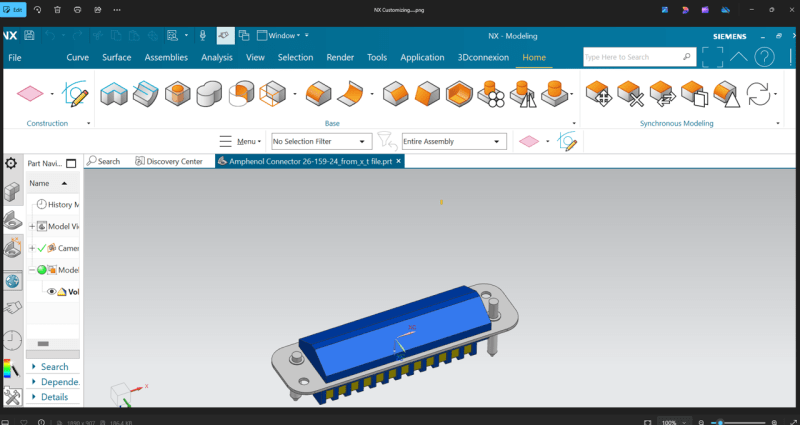 NX Home Customizing....... - Siemens: UG/NX | Eng-Tips NX Home Customizing....... - Siemens: UG/NX | Eng-Tips