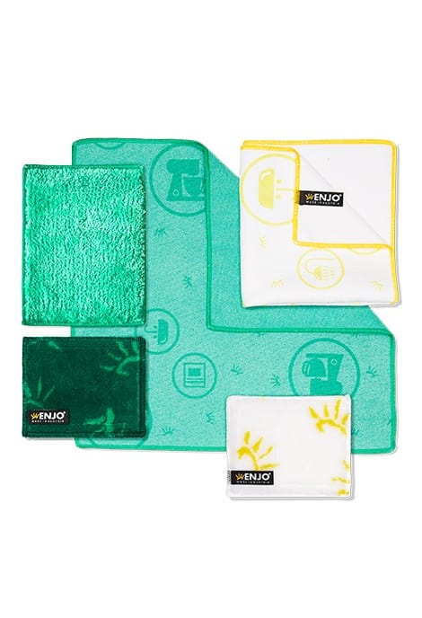 Microfibre Home Cleaning Kit - Mini Bindle