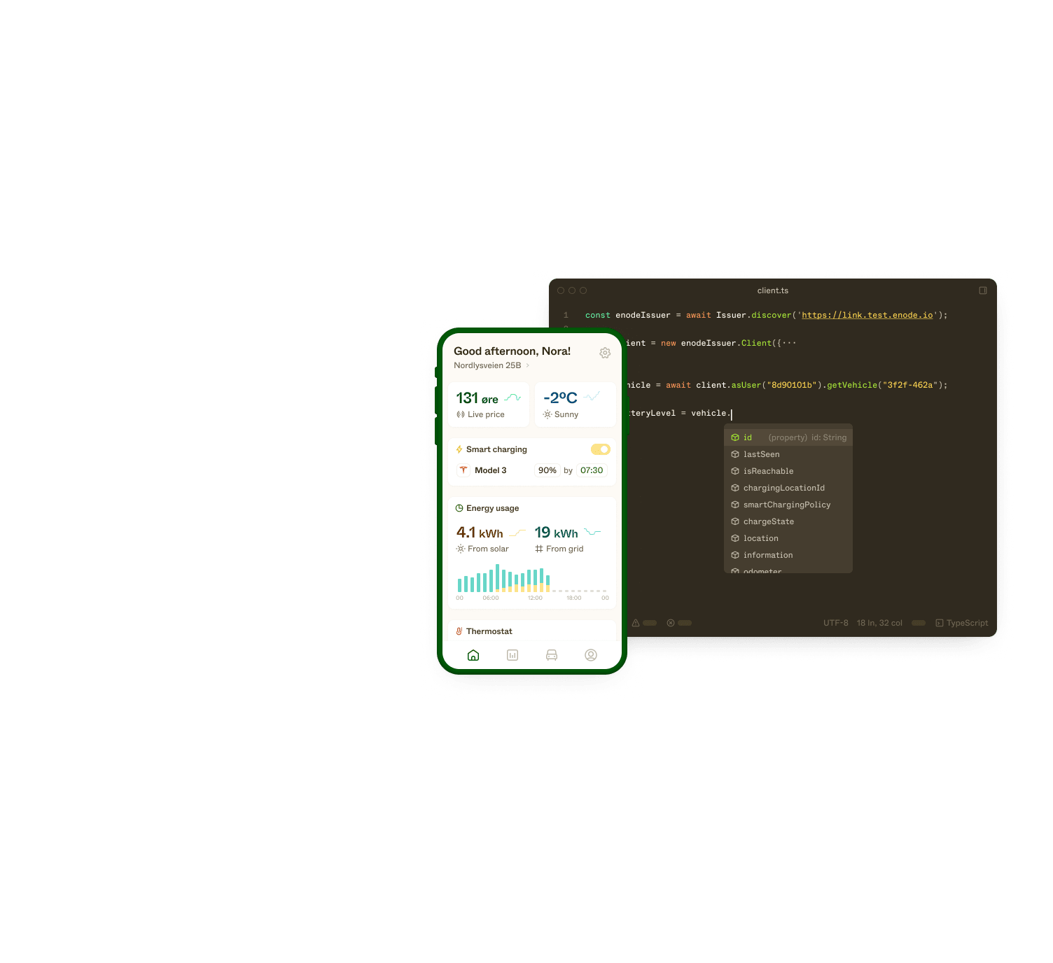 Enode: One integration, connect to 300+ energy devices