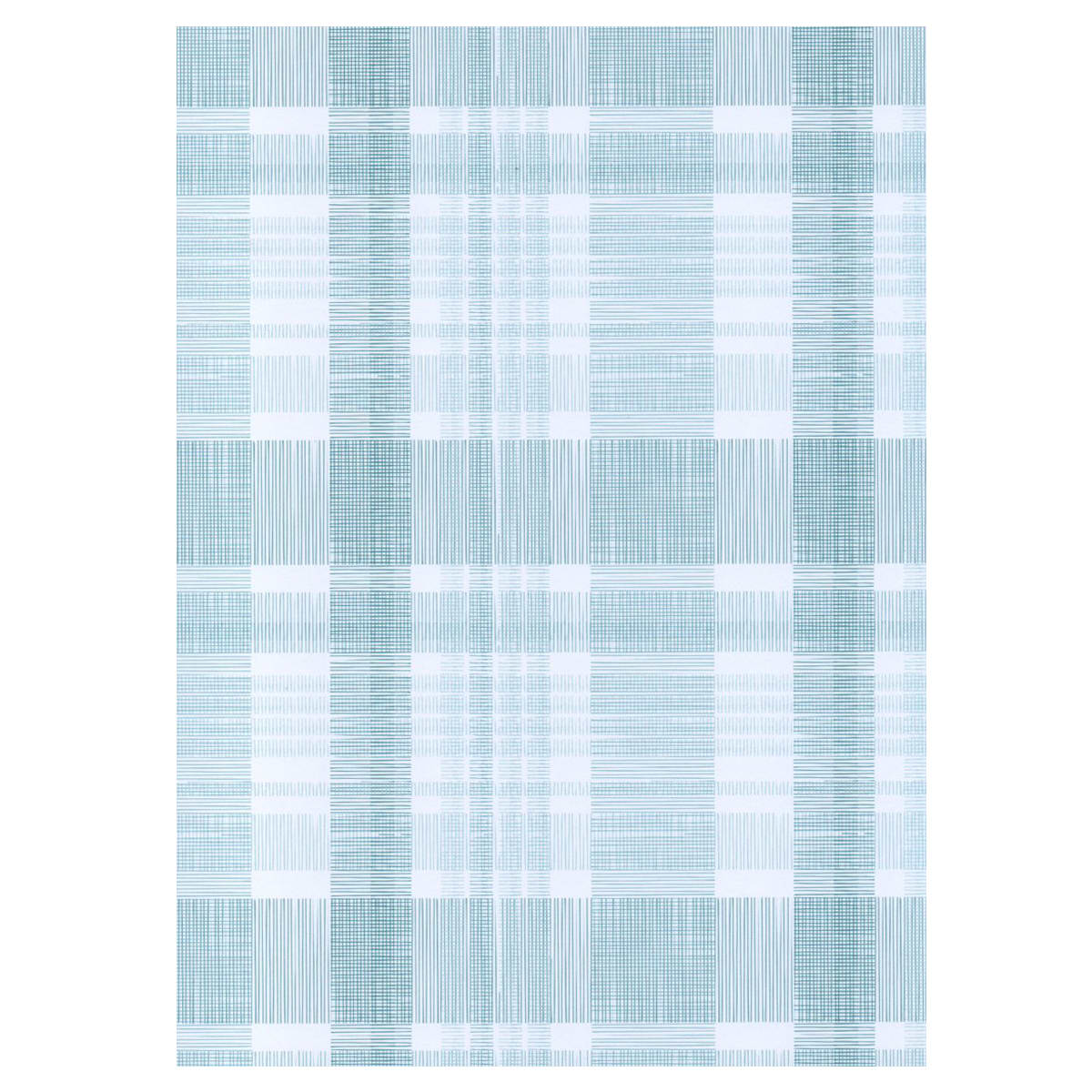 A4 TEAL BARCODE CARD 300 GSM