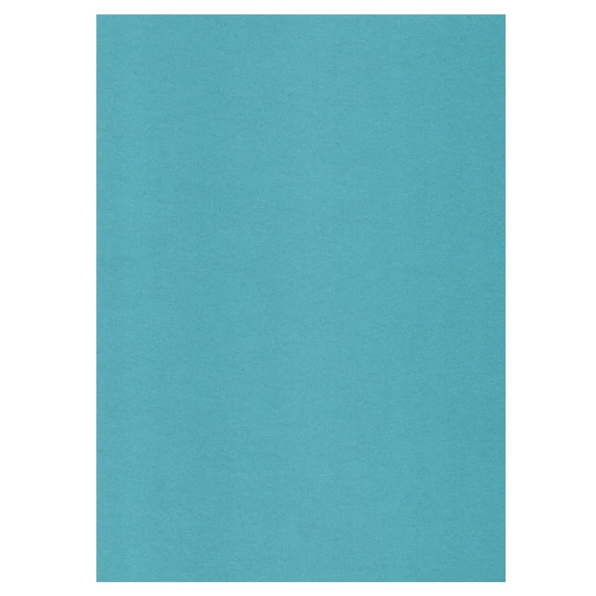 A4 PEARLESCENT TURQUOISE CARD