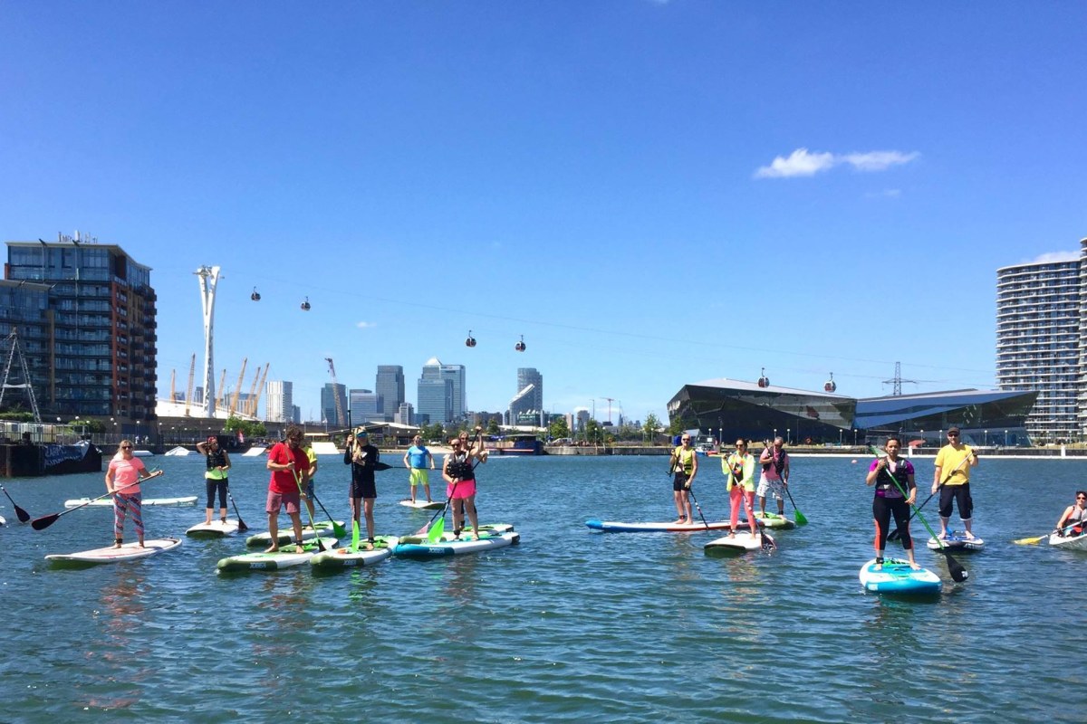 eola | 7 of the best places to go stand-up paddleboarding in London