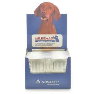 Milbemax Chewable Deworming Tablets for Dogs over 5kg | ePETstore