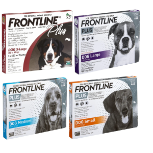 Frontline Plus Tick & Flea Spot On Treatment For Dogs | ePETstore
