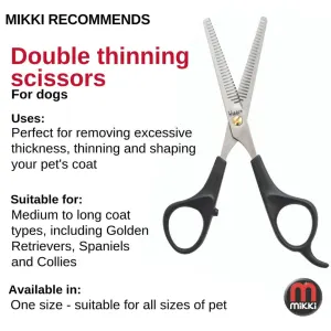 Mikki Double Thinning Scissors | ePETstore
