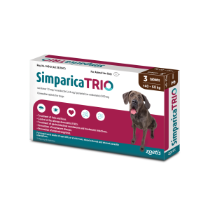 Simparica Trio Tick & Flea Chew For Dogs | ePETstore