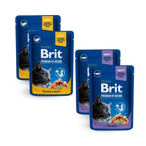 Brit Premium Cat Pouch Fish Plate Online | ePETstore