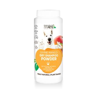 Pannatural Dry Shampoo Powder Mango for Dogs and Cats | ePETstore