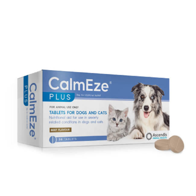 Buy CalmEze Plus Calming Tablets For Pets Online | ePETstore