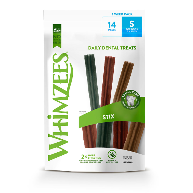 Buy Whimzees Stix Dental Dog Treats Daily Packs | ePETstore