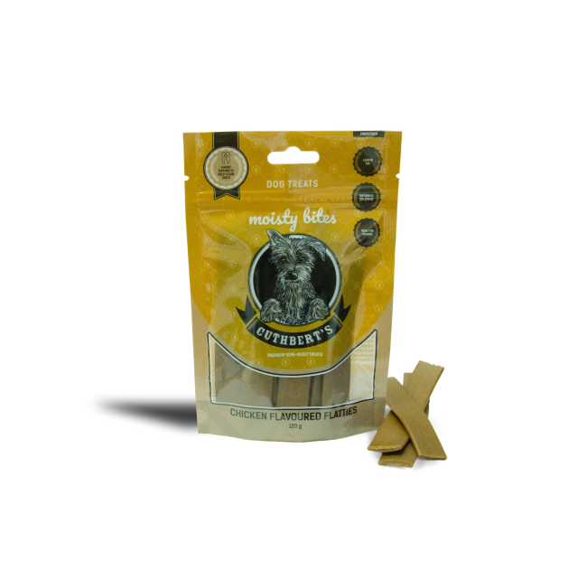 Cuthberts Chicken Flatties Dog Treats | ePETstore