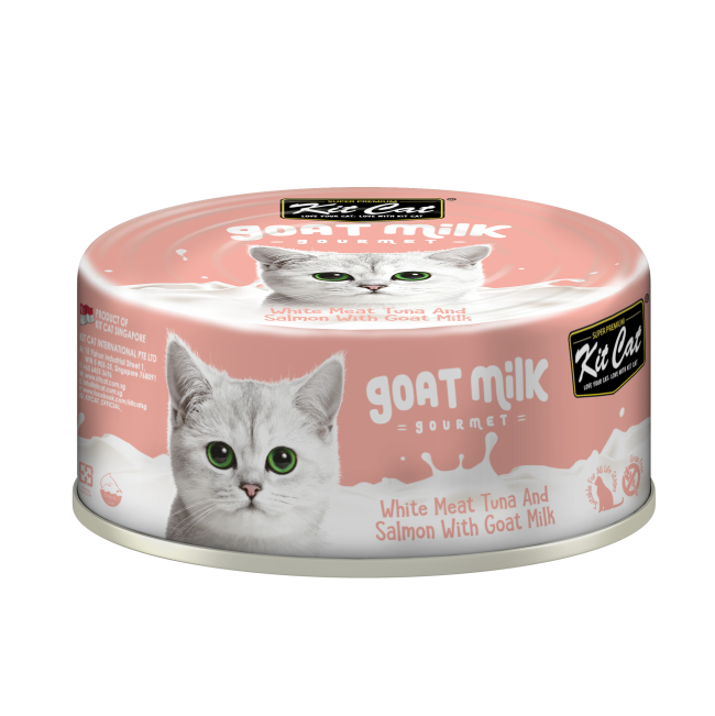 Kit Cat Wet Cat Food with Tuna in Goat’s Milk | ePETstore