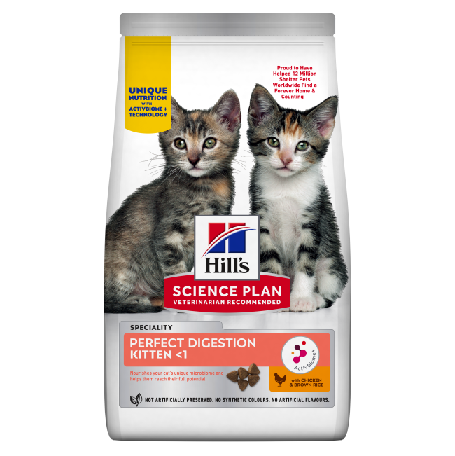 Hill’s Perfect Digestion Dry Kitten Food | ePETstore