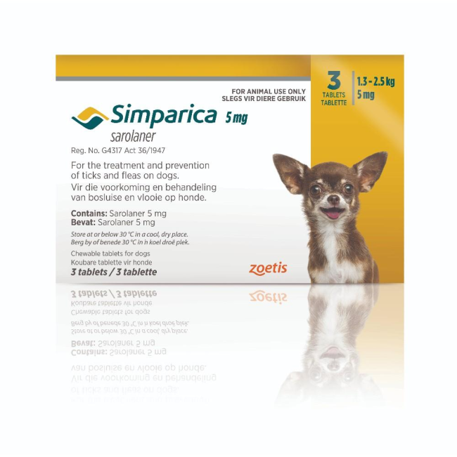 Simparica Chewable Tick & Flea Tablets for Dogs | ePETstore