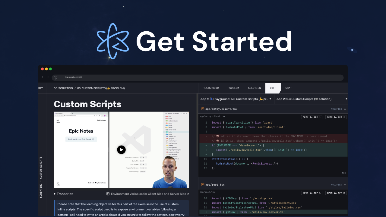 Launch your Workshop App Experience | Epic React by Kent C. Dodds Launch your Workshop App Experience | Epic React by Kent C. Dodds