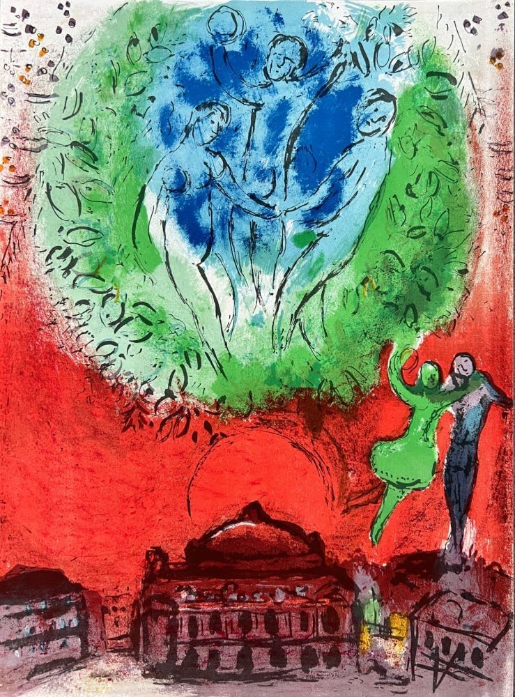 Marc Chagall - L'Opéra de Paris - Epicentrum Art Gallery