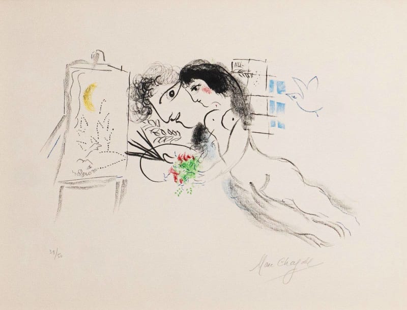 Marc Chagall - Rêve familier (Familiar Dream), 1969 - Epicentrum Art ...
