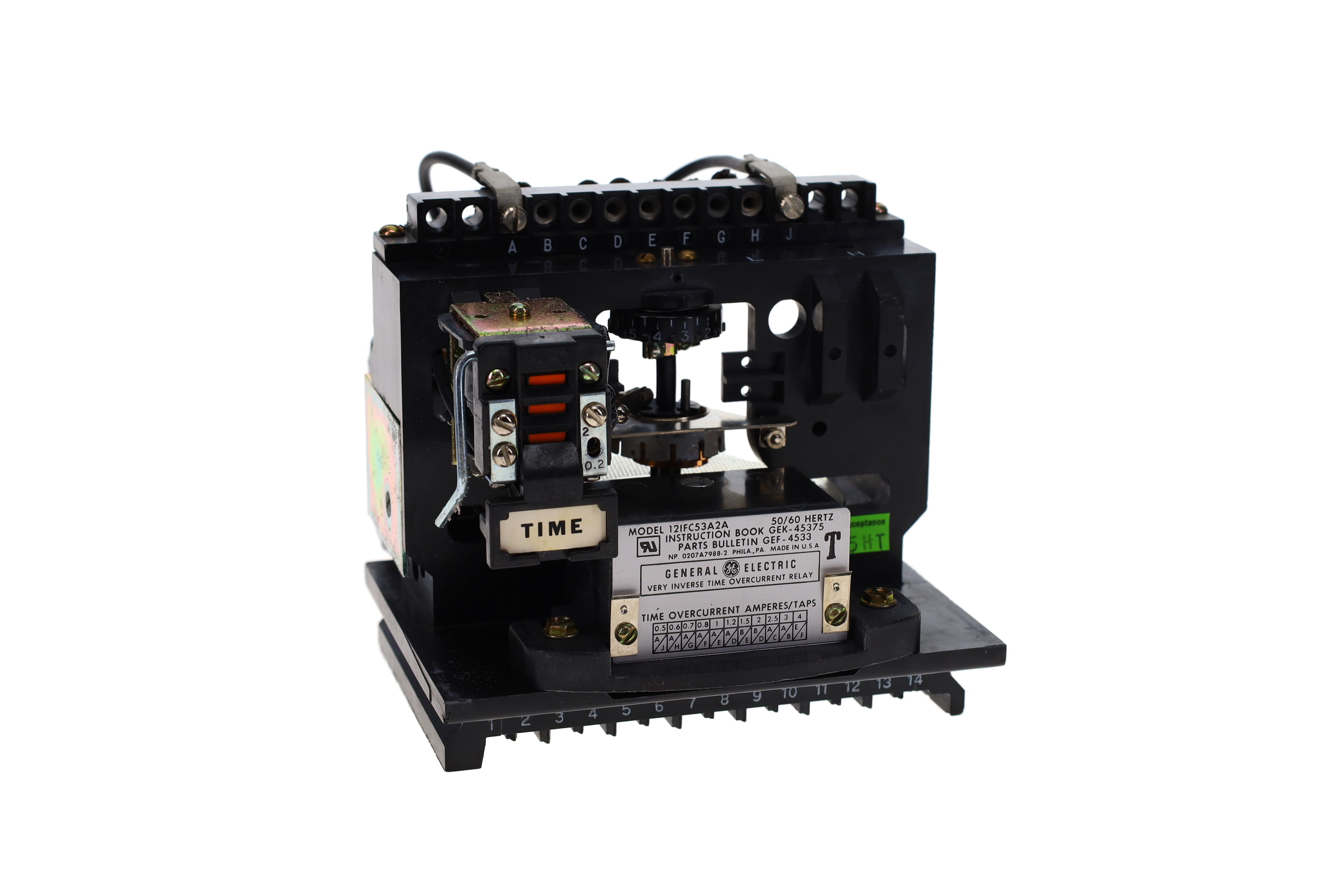 12IFC53A2A Overcurrent Relay by GENERAL ELECTRIC