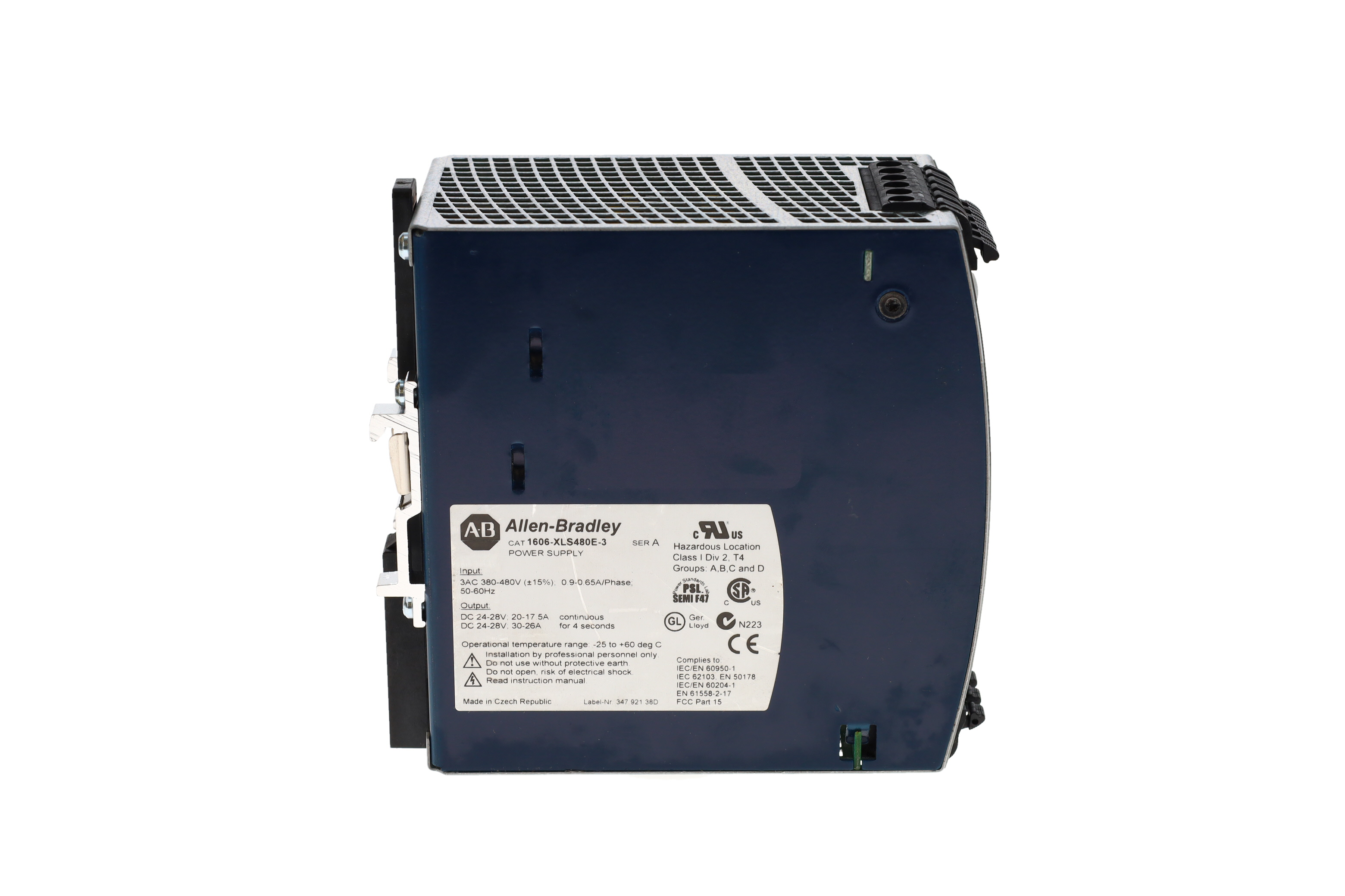 1606-XLS480E-3 Power Supply by ALLEN BRADLEY