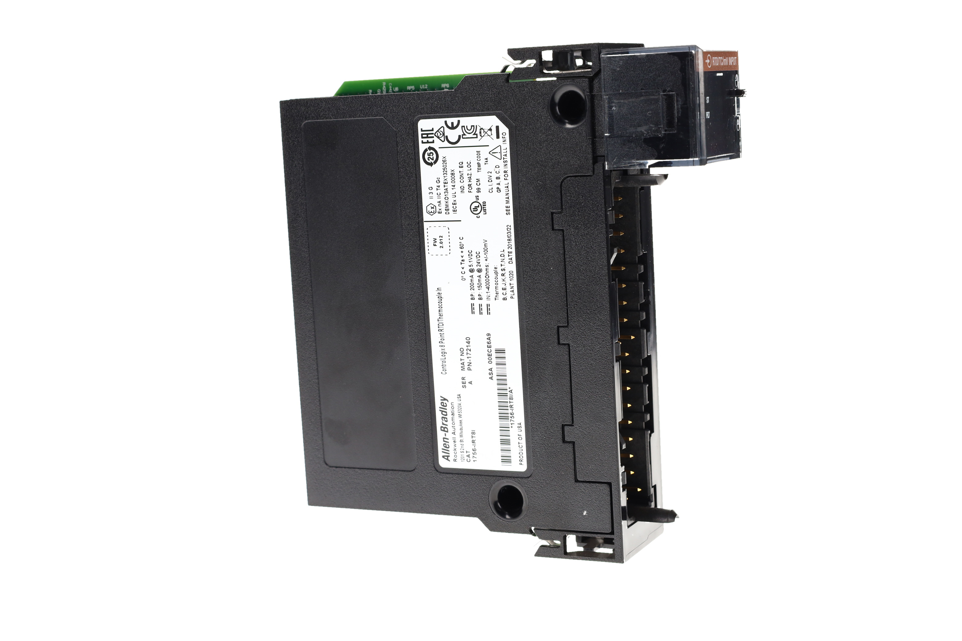 1756-IRT8I PLC Module/Rack by ALLEN BRADLEY