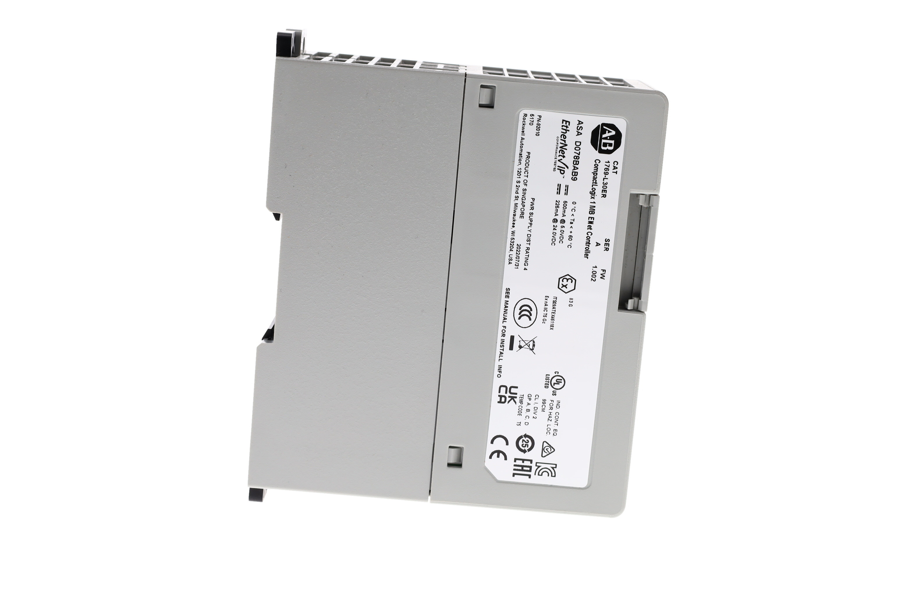 1769-L30ER PLC Module/Rack by ALLEN BRADLEY