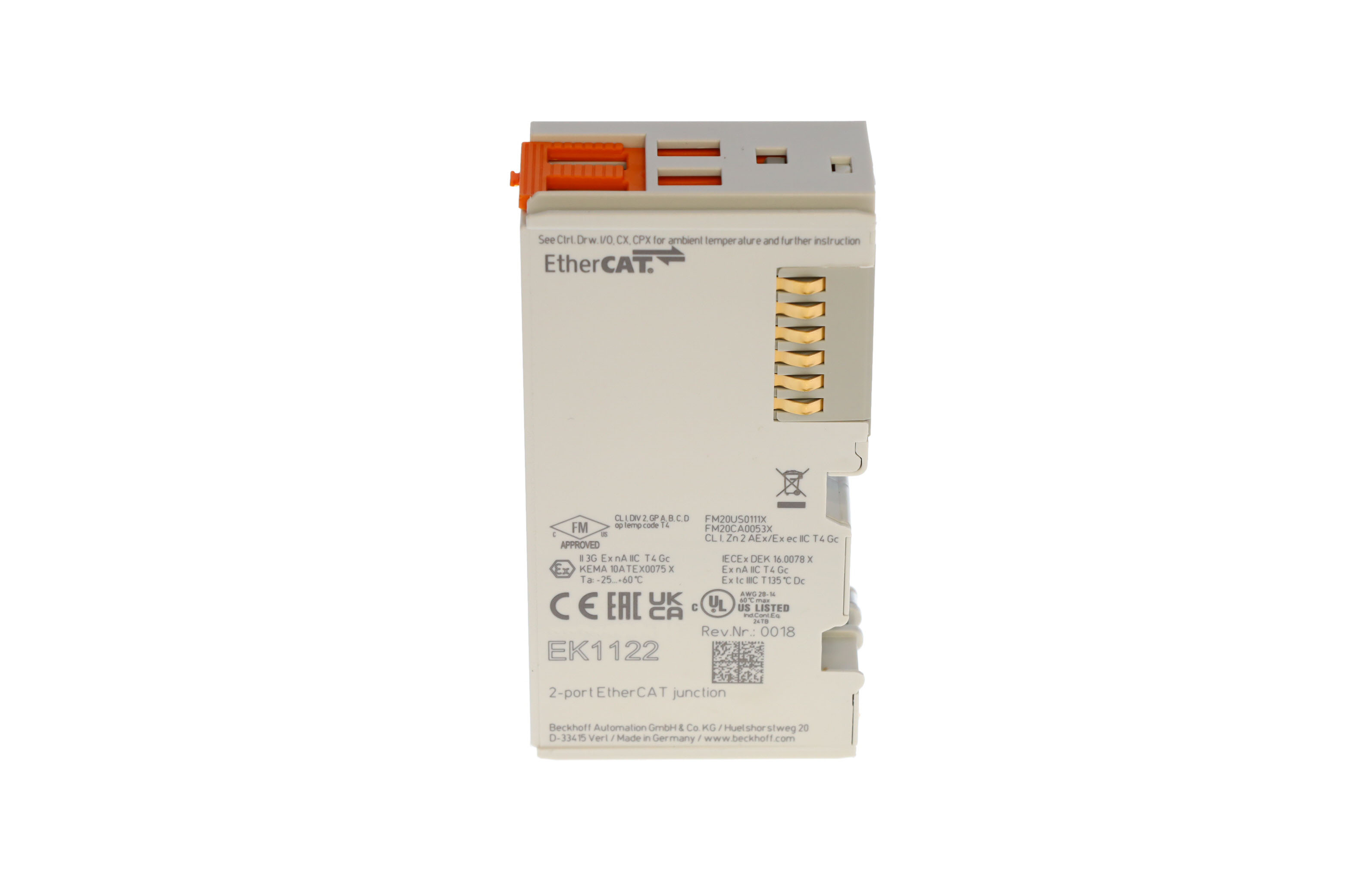 EK1122 PLC Module/Rack by BECKHOFF