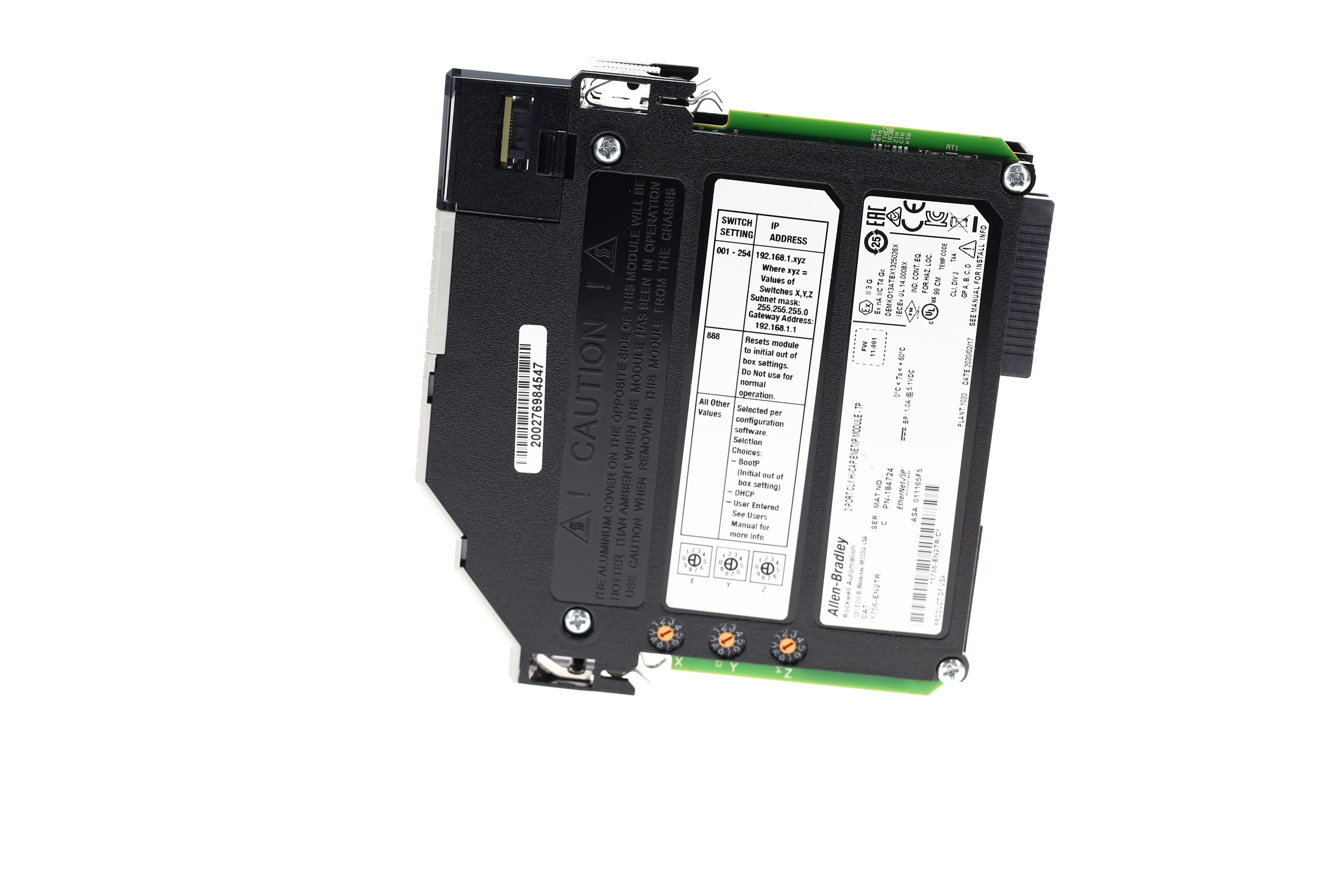 1756-EN2TR PLC Module/Rack by ALLEN BRADLEY