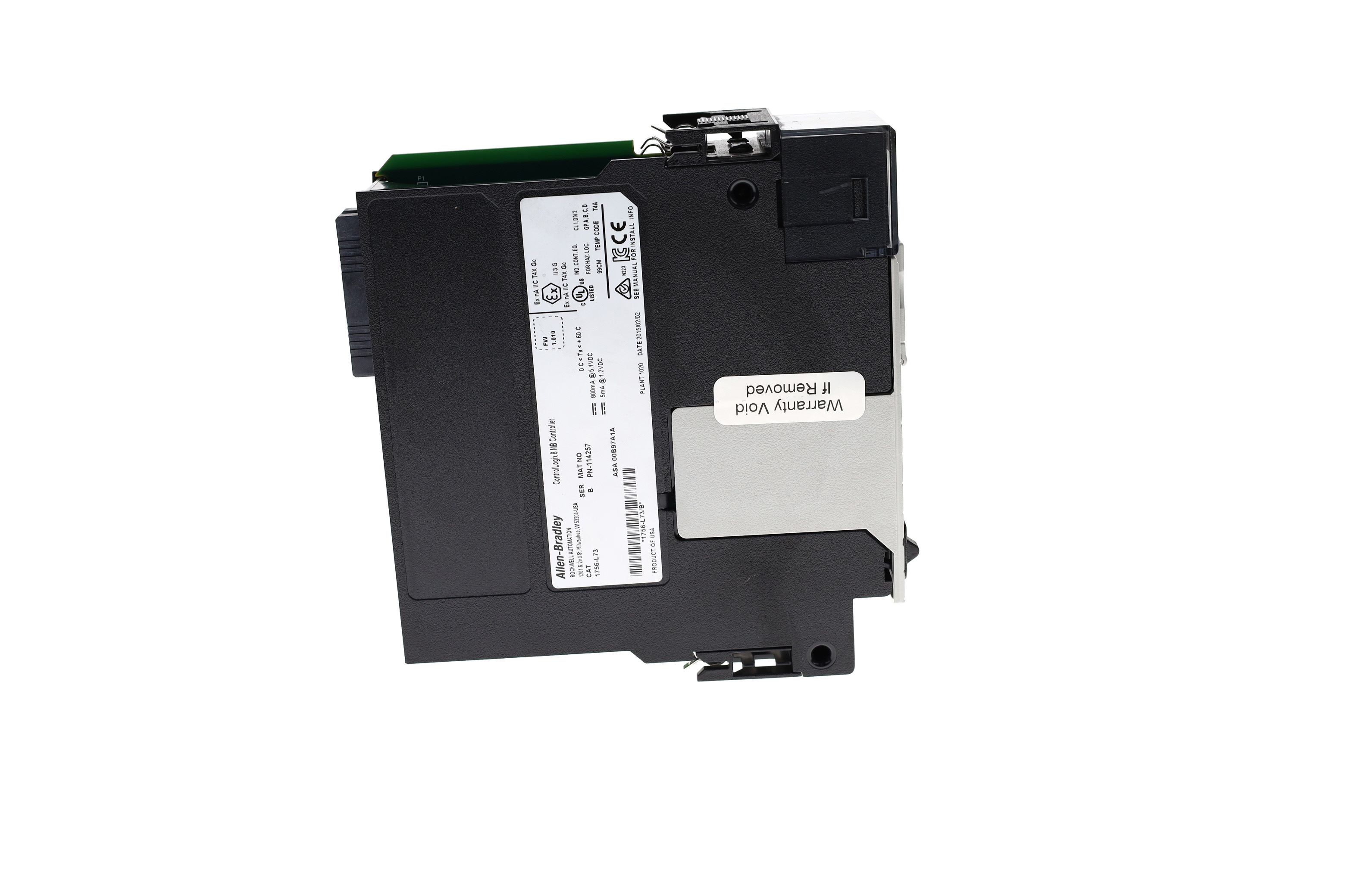 1756-L73 PLC Module/Rack by ALLEN BRADLEY